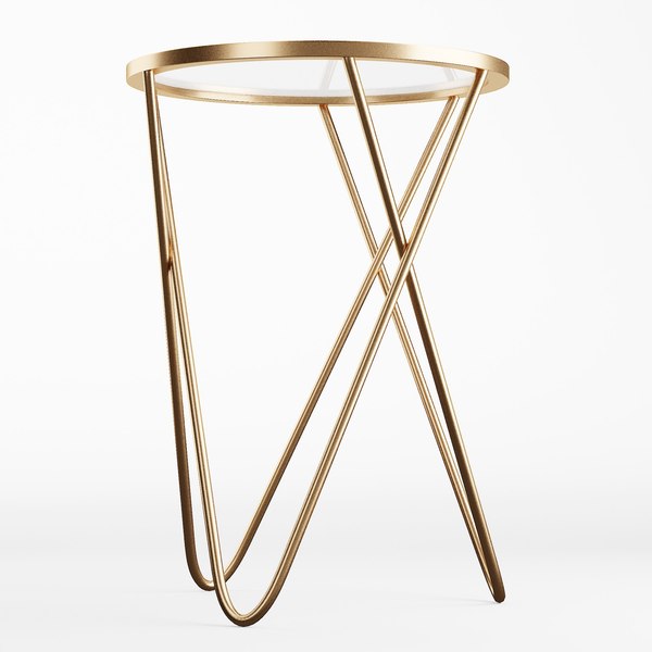 Hollyce Side Table 3D model - TurboSquid 1749411