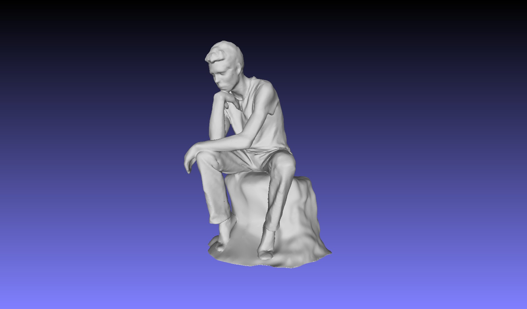 Thinker On 3D Model - TurboSquid 1163725