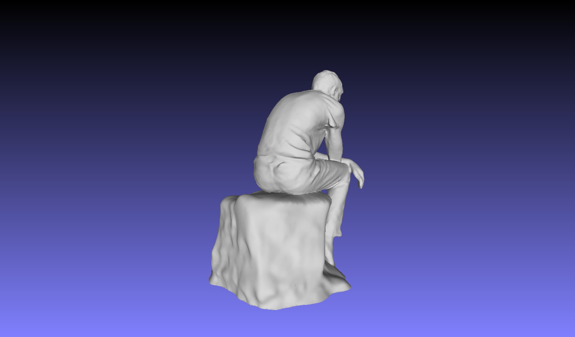 Thinker On 3D Model - TurboSquid 1163725