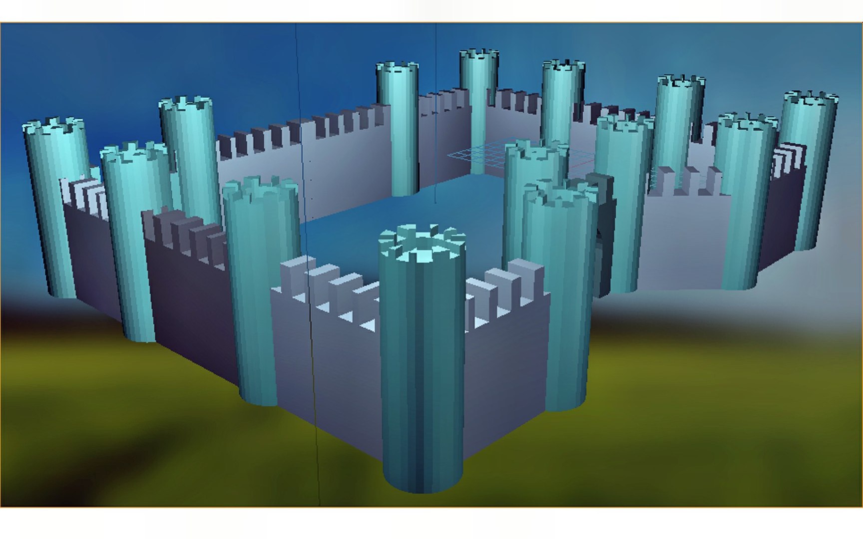 3d Model Fortress