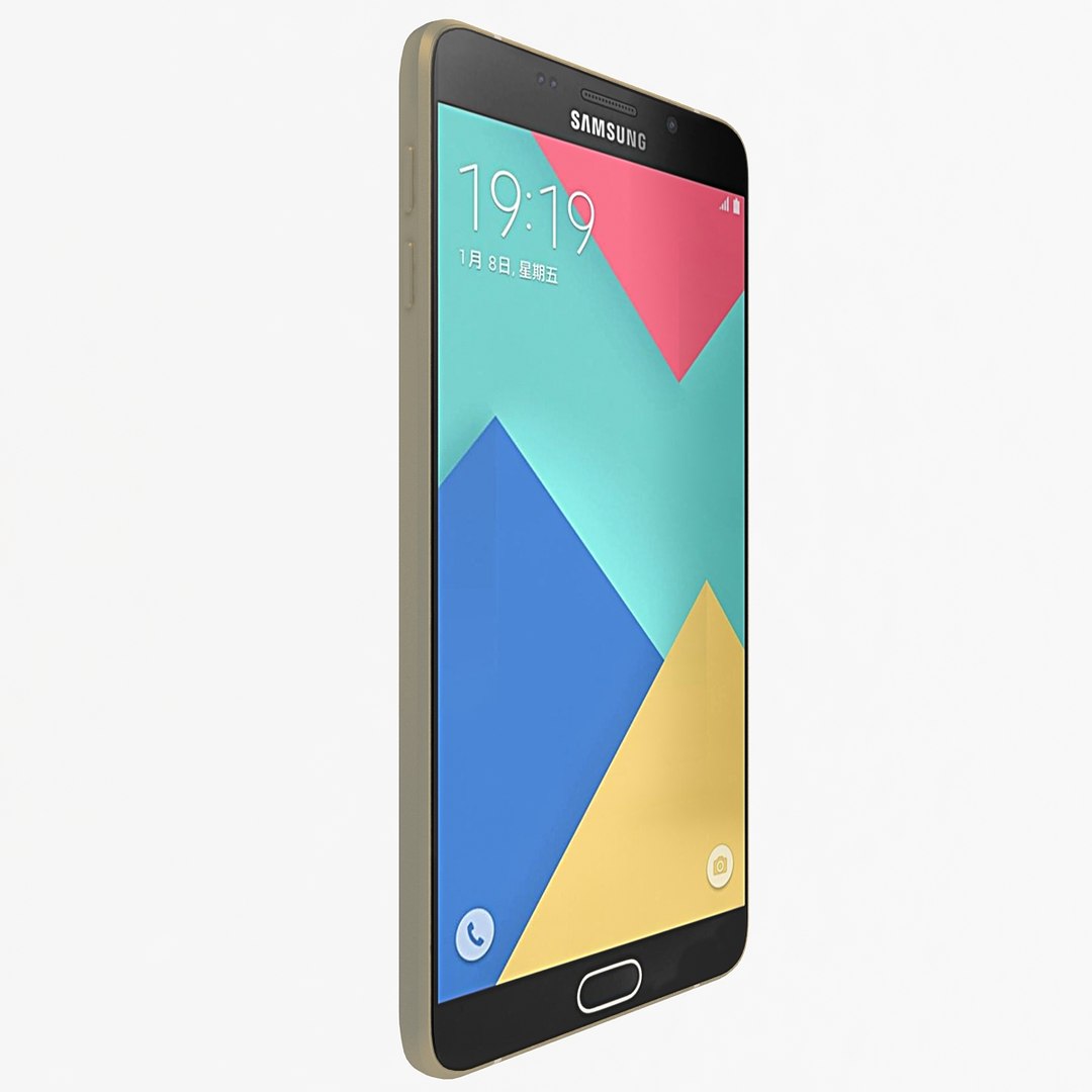 3d samsung galaxy a9 model