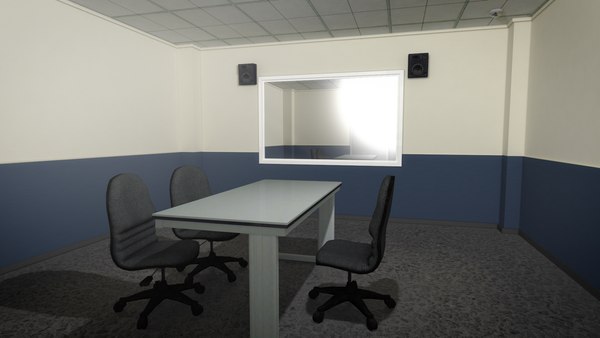 modelo 3d Sala de interrogatorios - TurboSquid 2317577