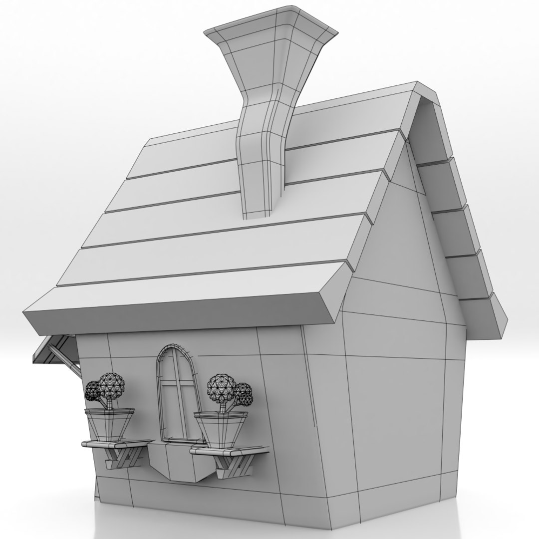 3D Cute Toy House Cartoon - TurboSquid 1486235