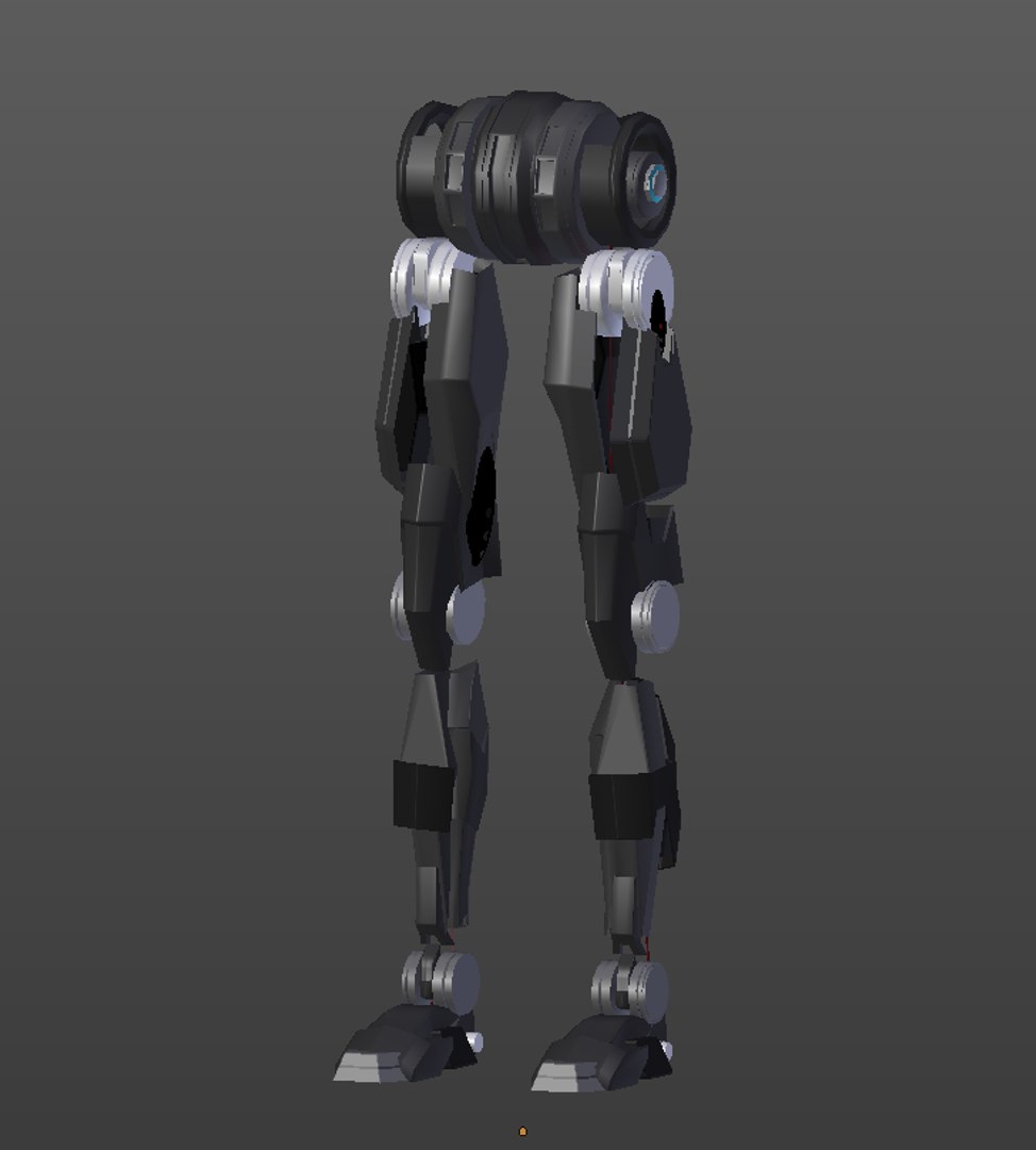 Robot Legs 3d Model