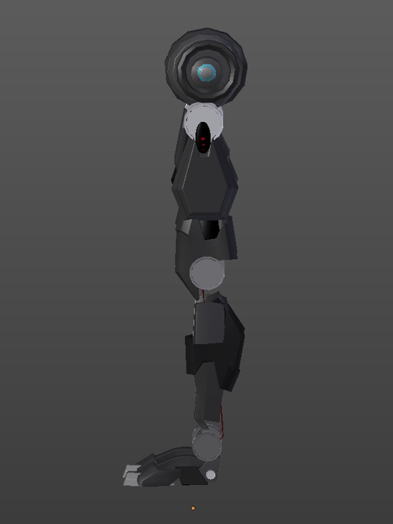 Robot Legs 3d Model