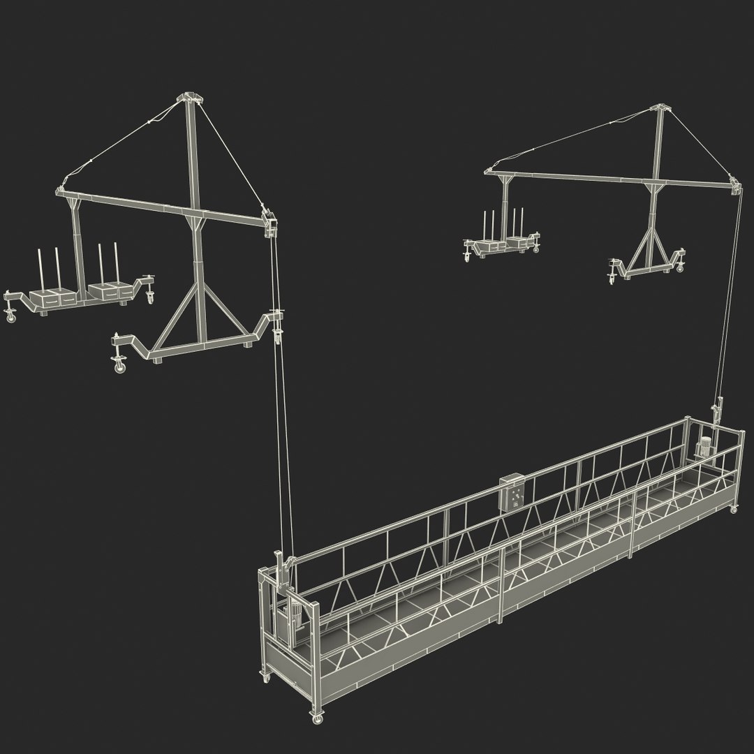 window cleaning machines 3d max