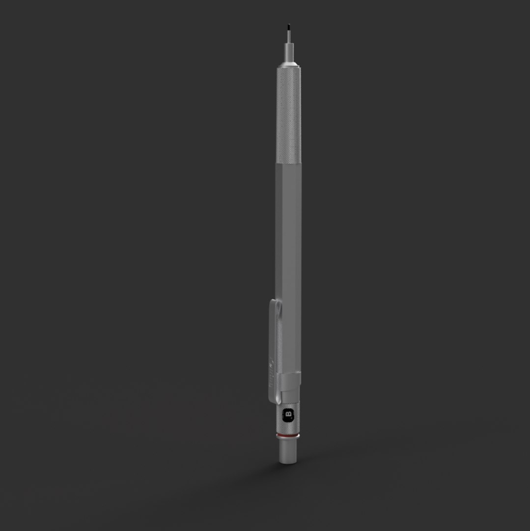3d Pen Pencil Rotring Model