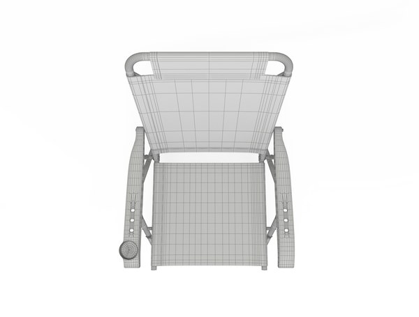 Beach chair 3D model - TurboSquid 1365202