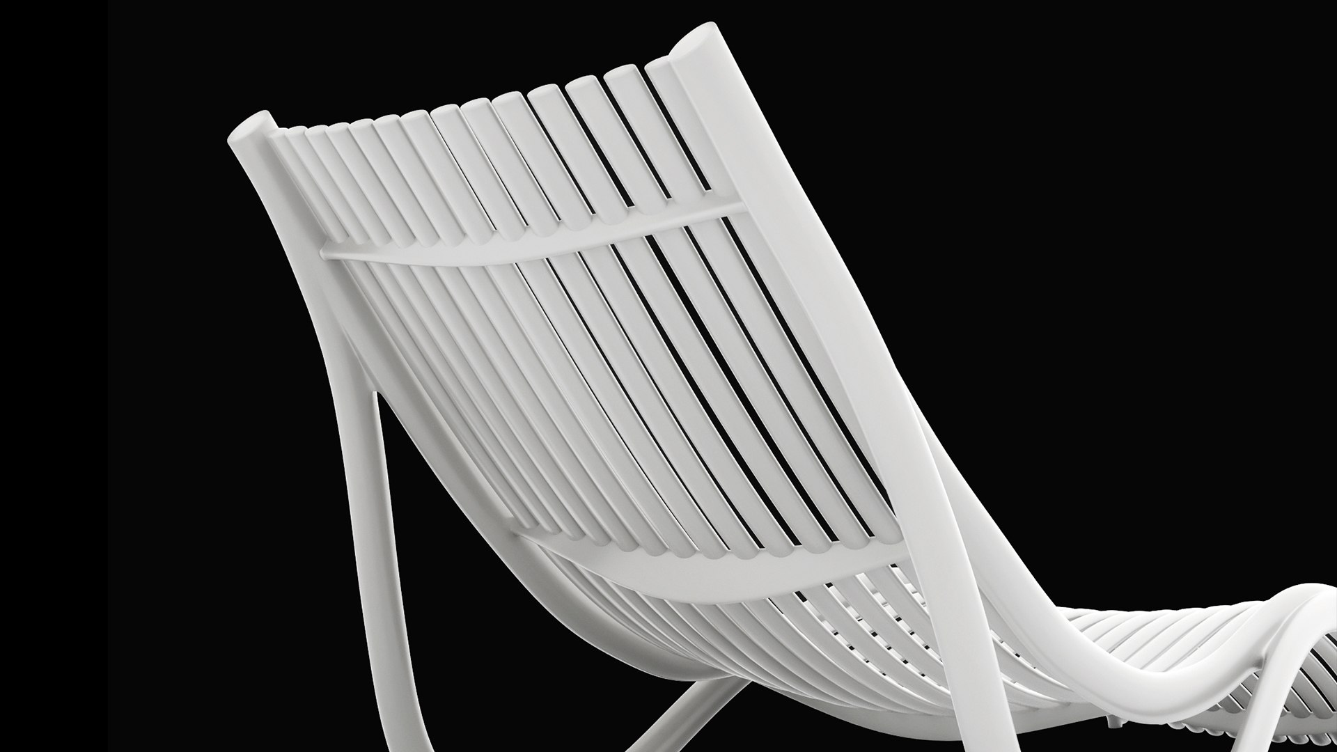 Vondom Ibiza Sun Lounger By Eugeni Quitllet 3D Model - TurboSquid 1757006