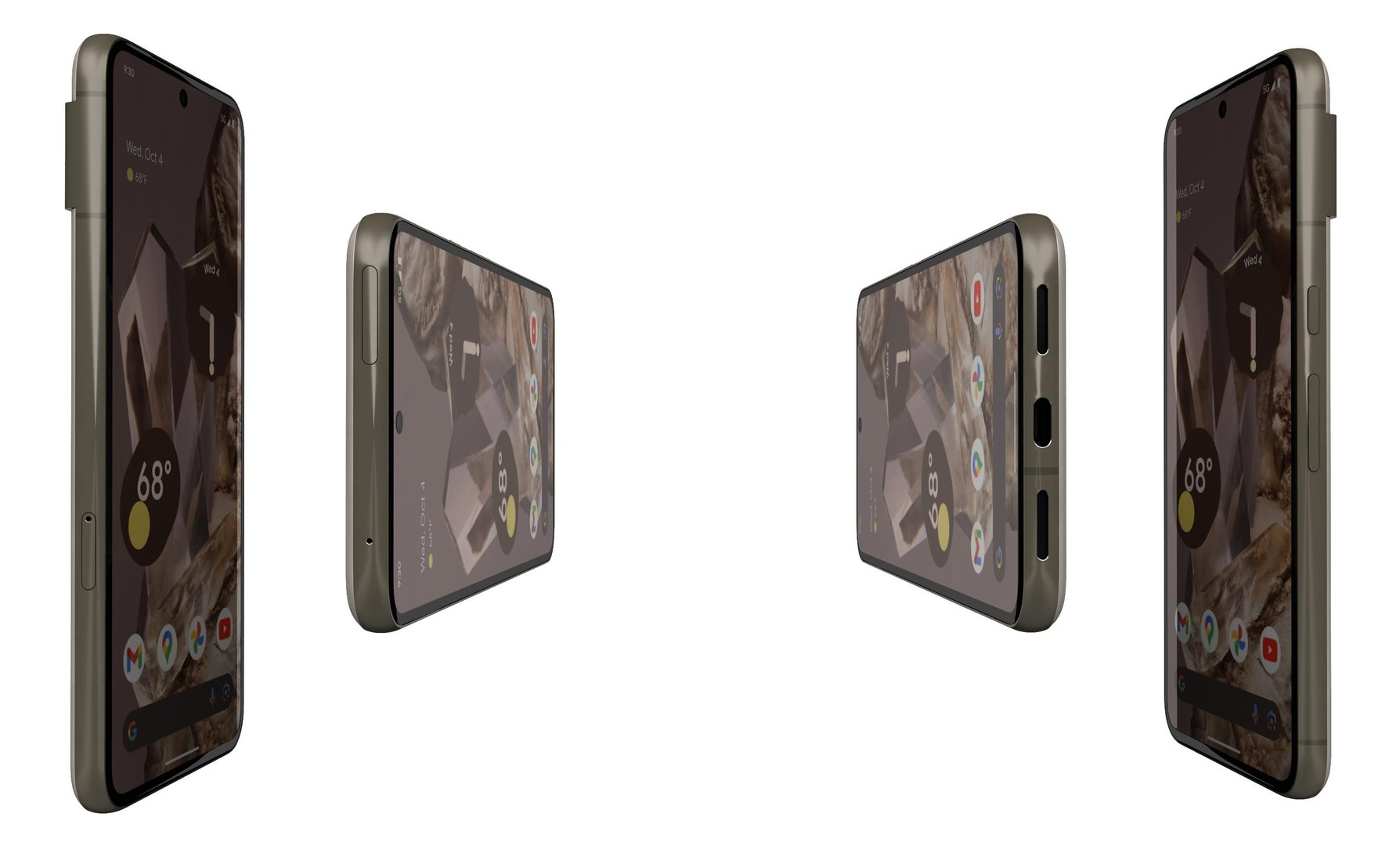 Google Pixel 8 Pro Procilain 3D Model - TurboSquid 2132007