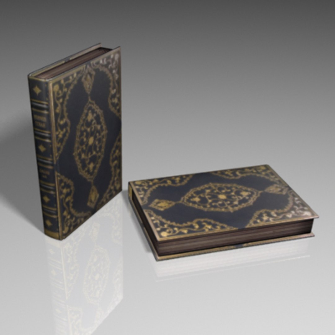 3d torah book model