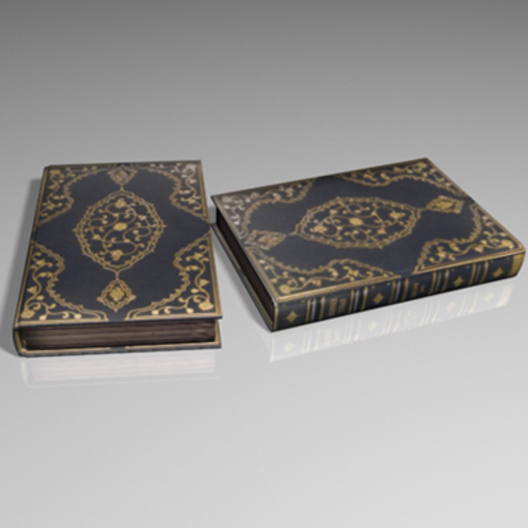 3d torah book model