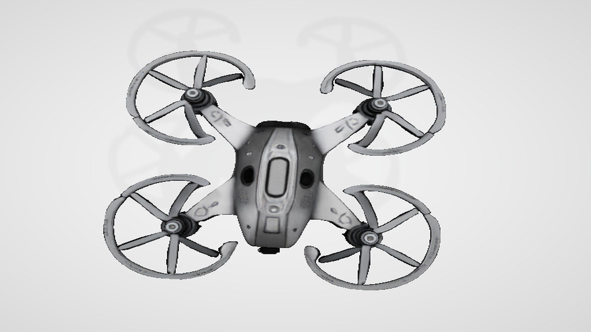 Quadcopter Drone 3D Model - TurboSquid 2383760
