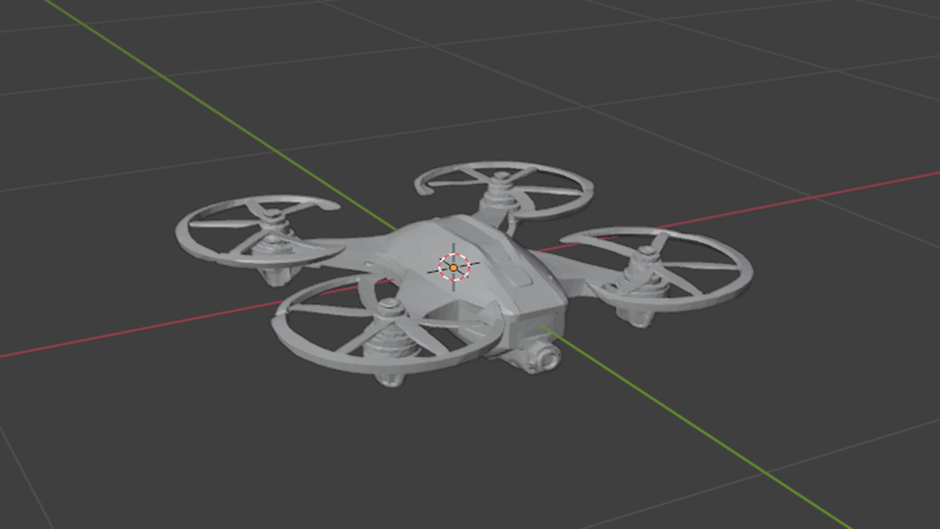 Quadcopter Drone 3D Model - TurboSquid 2383760