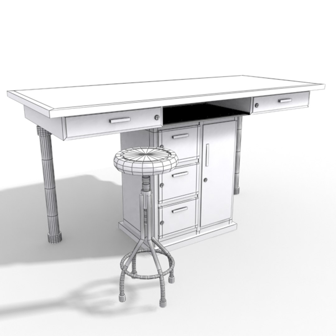 3d Model Lab Table