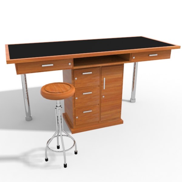 3d model lab table