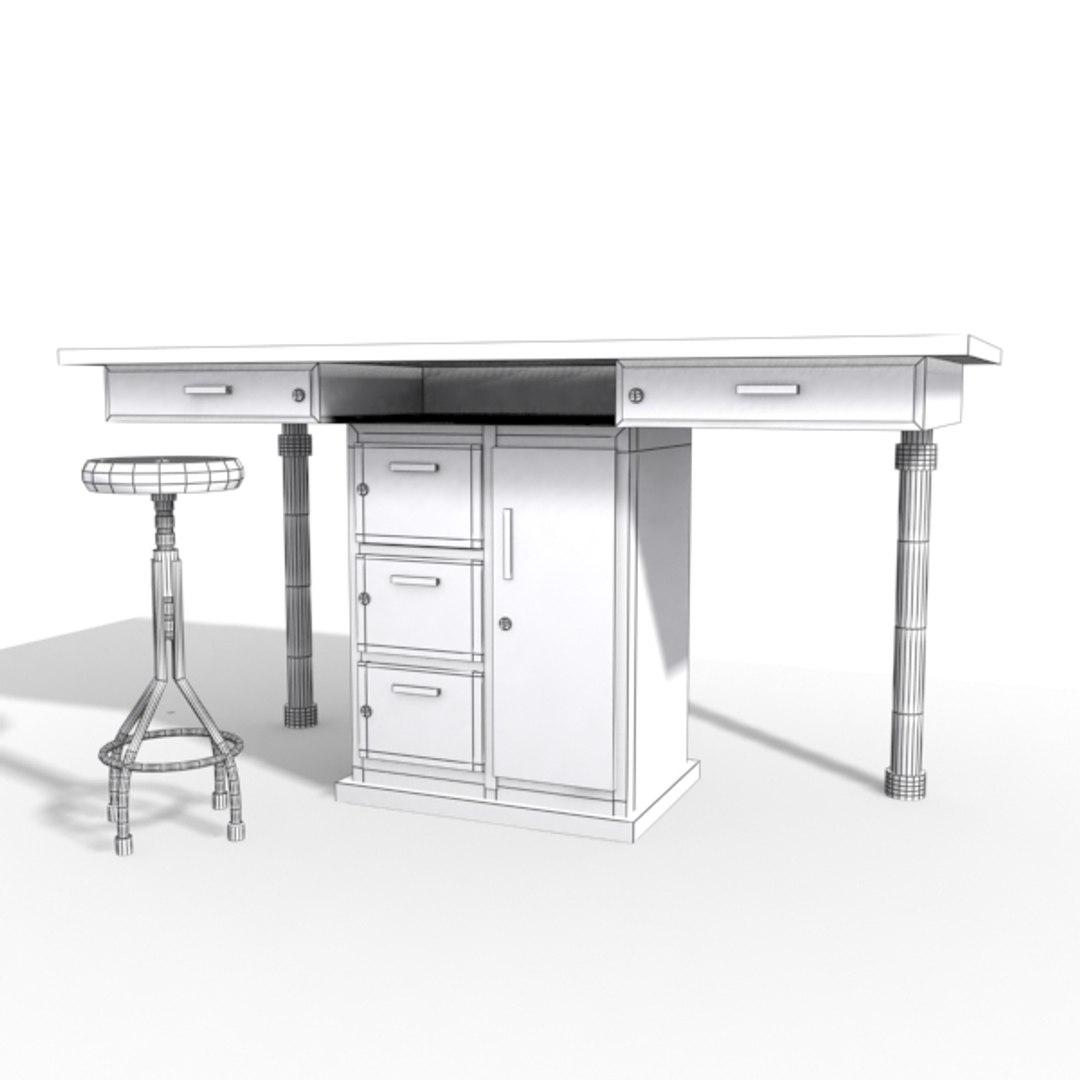 3d Model Lab Table
