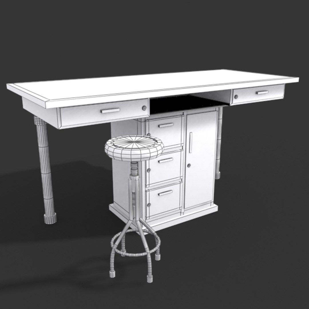 3d Model Lab Table
