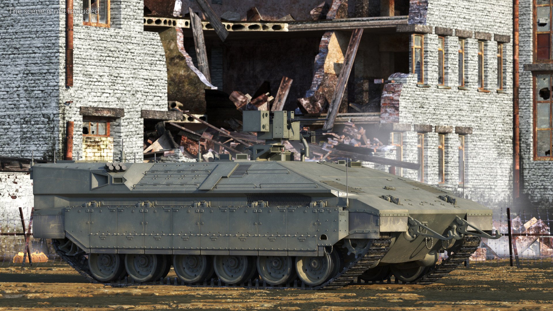 IDF Namer Armored Infantry Carrier Dirty 3D Model - TurboSquid 2411082