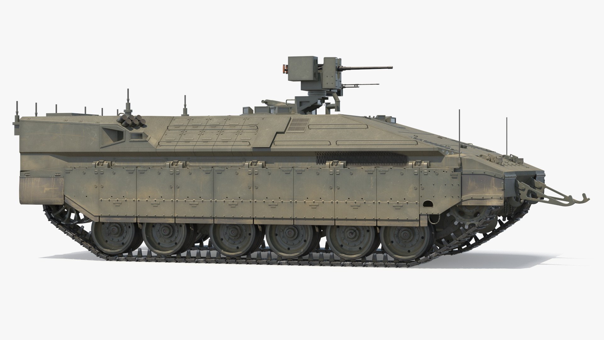 IDF Namer Armored Infantry Carrier Dirty 3D Model - TurboSquid 2411082