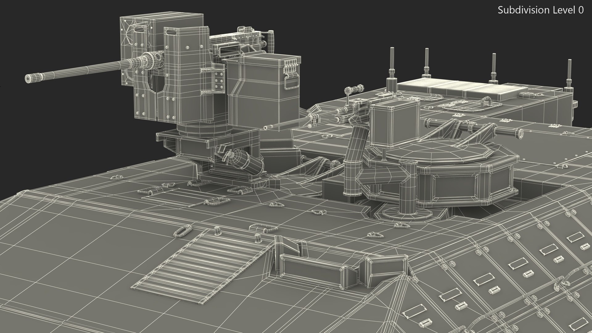 IDF Namer Armored Infantry Carrier Dirty 3D Model - TurboSquid 2411082