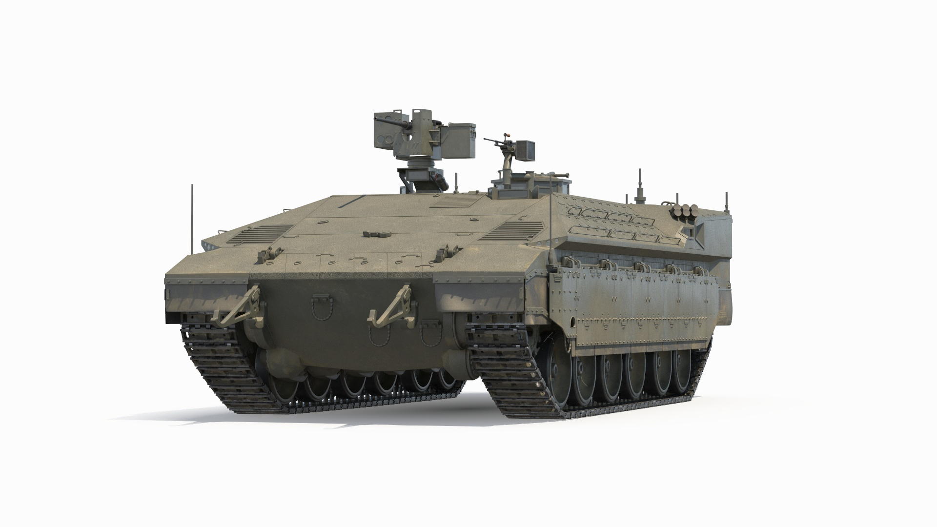 IDF Namer Armored Infantry Carrier Dirty 3D Model - TurboSquid 2411082