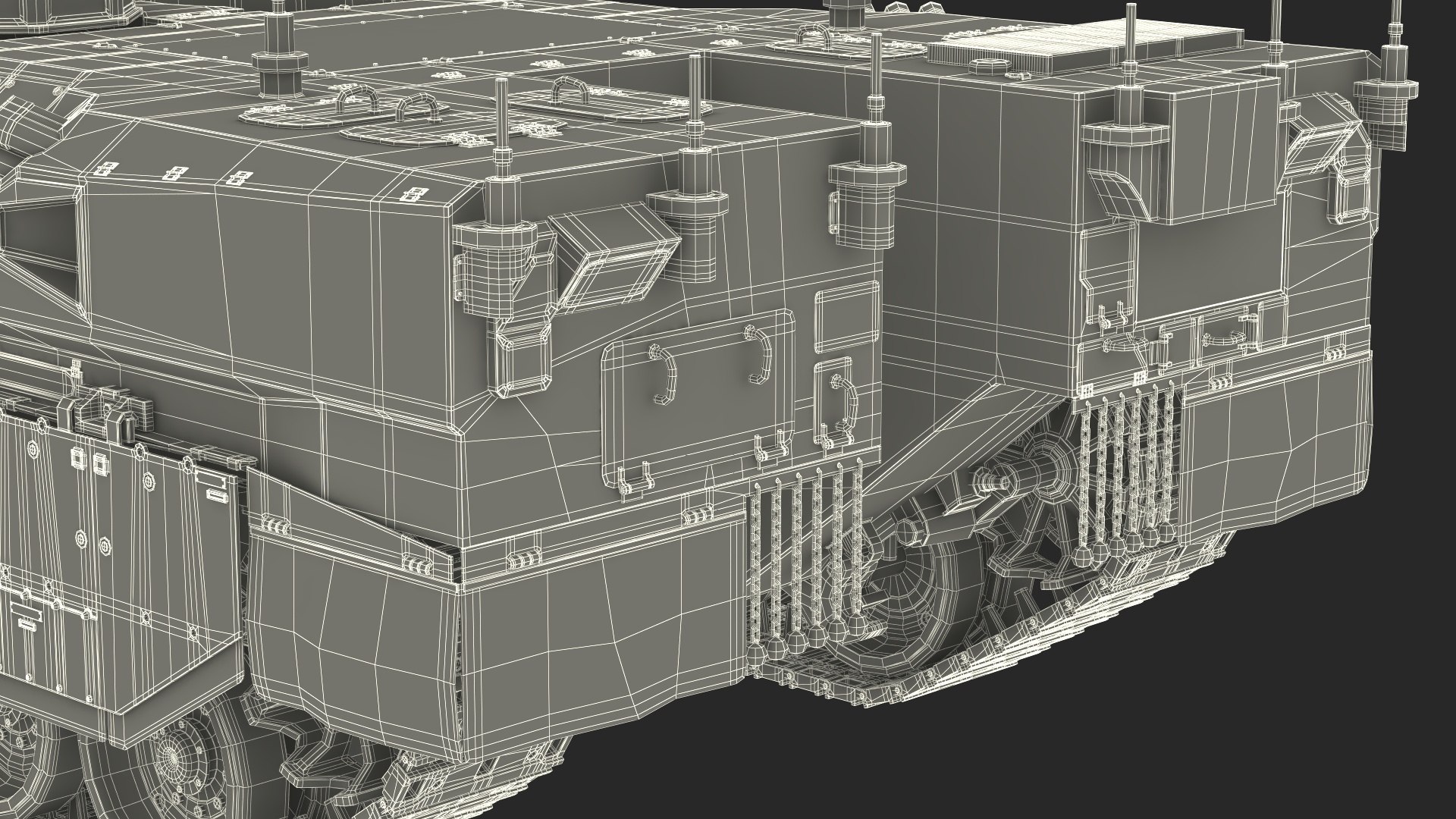 IDF Namer Armored Infantry Carrier Dirty 3D Model - TurboSquid 2411082