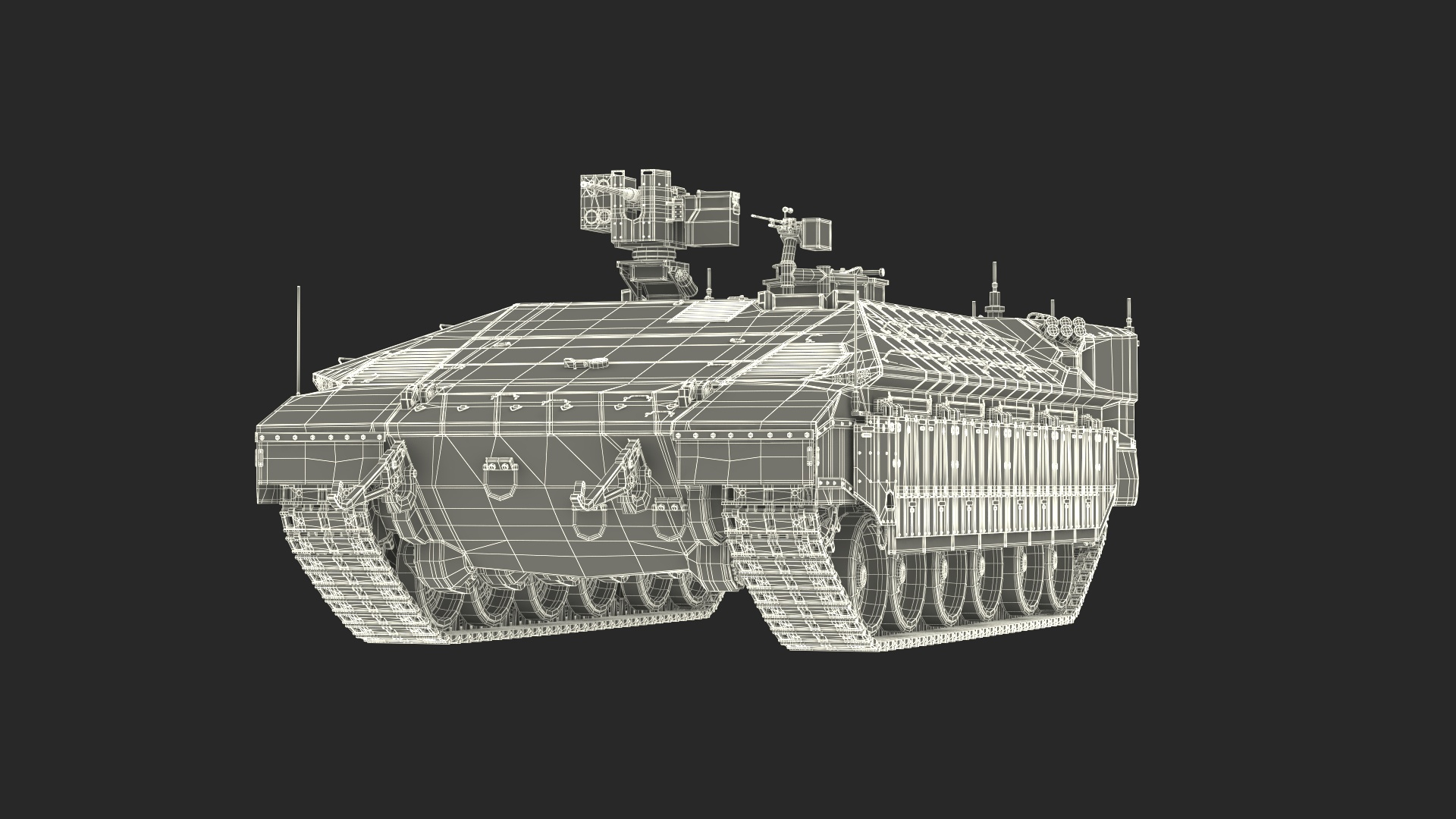 IDF Namer Armored Infantry Carrier Dirty 3D Model - TurboSquid 2411082