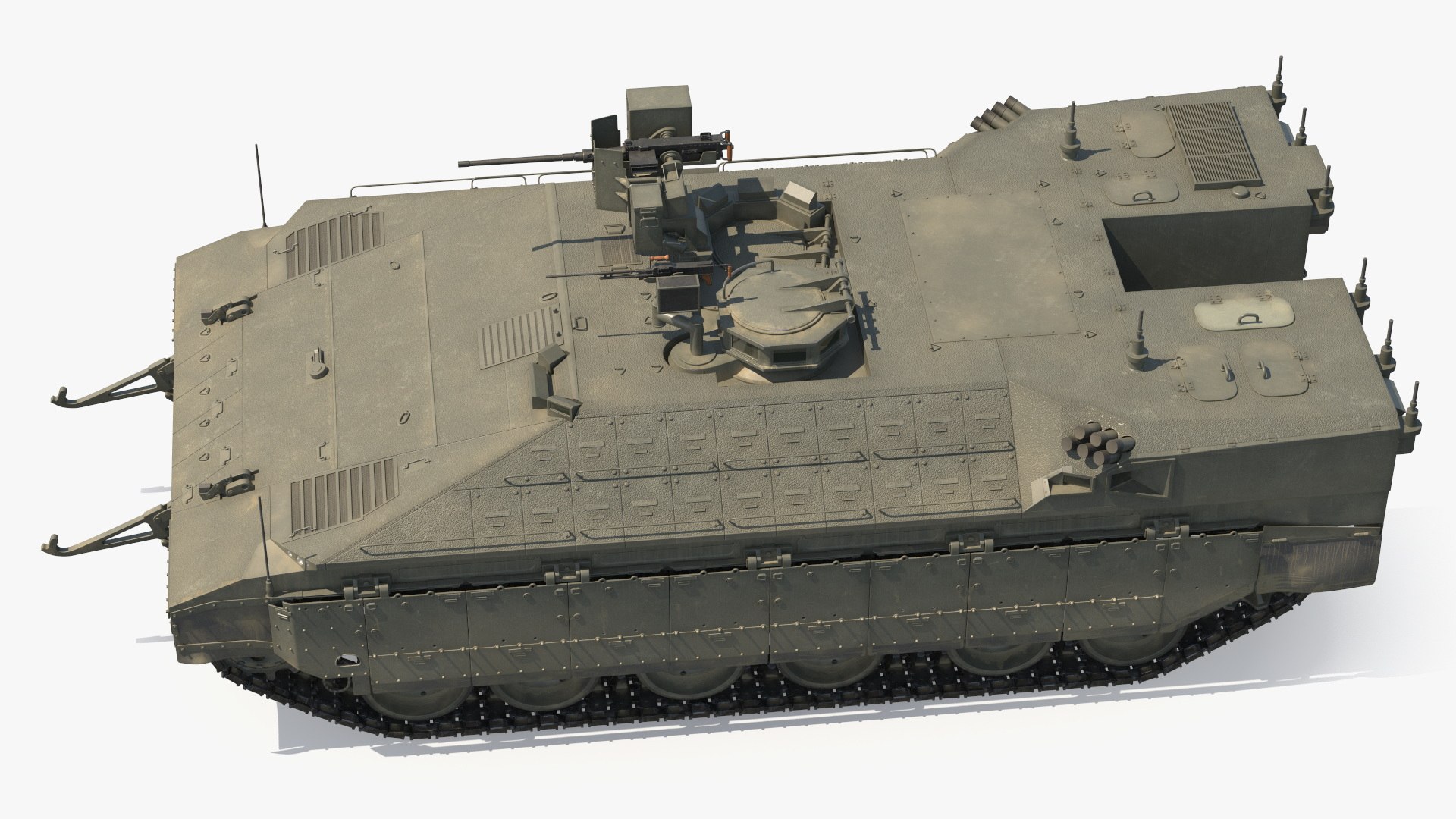 IDF Namer Armored Infantry Carrier Dirty 3D Model - TurboSquid 2411082