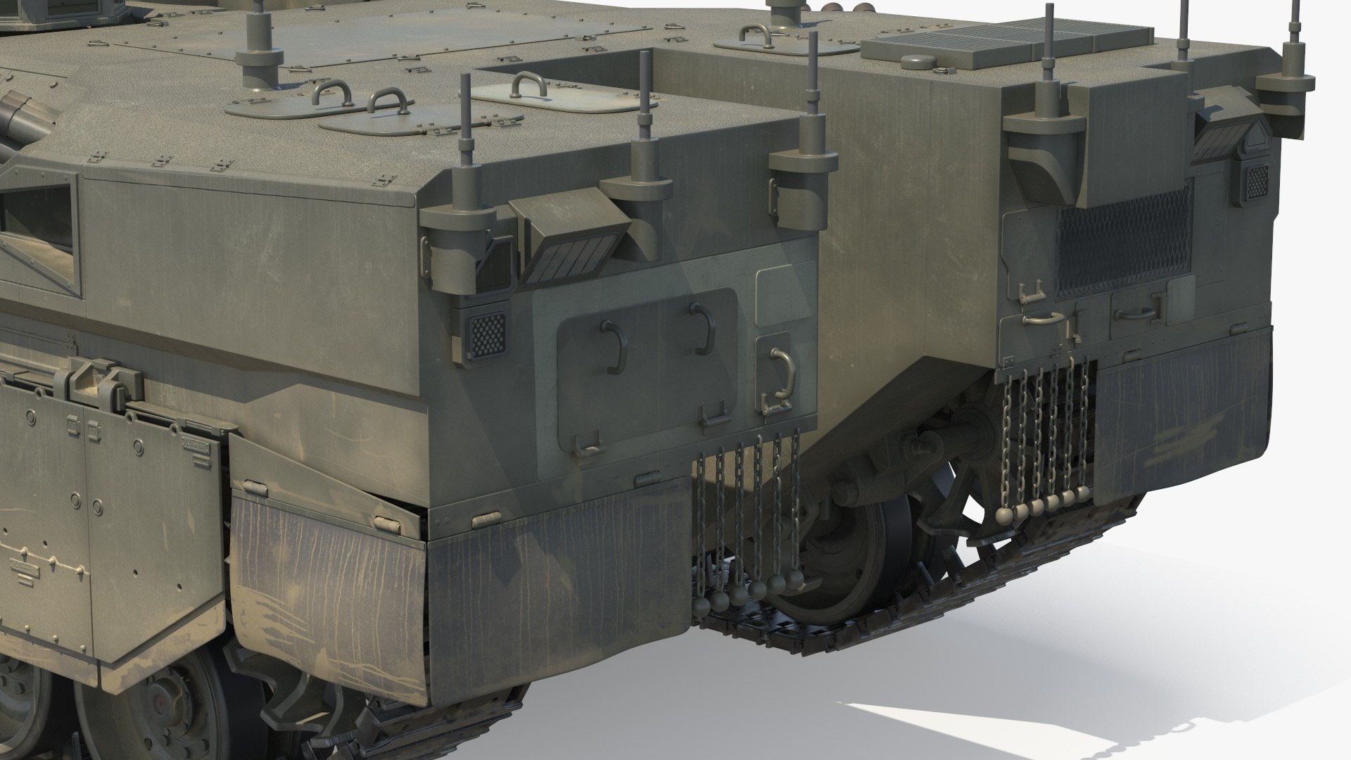 IDF Namer Armored Infantry Carrier Dirty 3D Model - TurboSquid 2411082