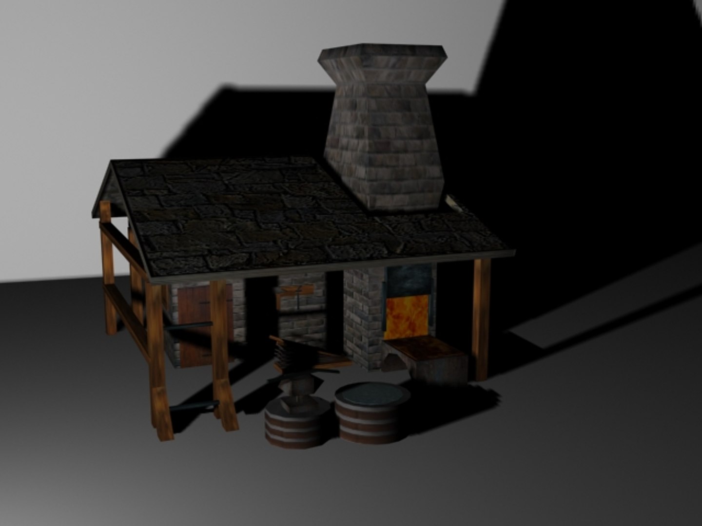 free max mode blacksmith house