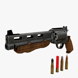 Revolver 3D Models for Download | TurboSquid