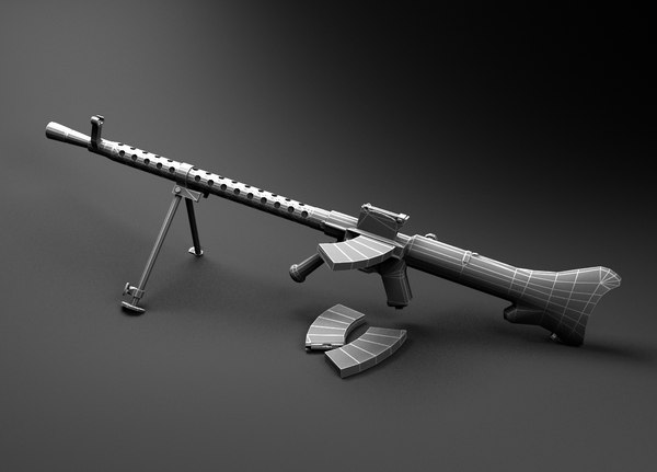 31M LMG [Steyr-Solothurn S2-200] Modelo 3D - TurboSquid 950896