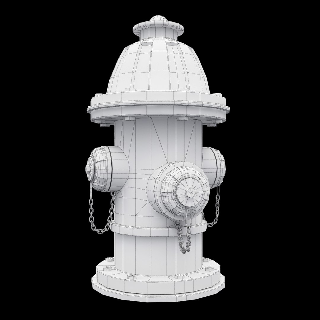 3d model hydrant