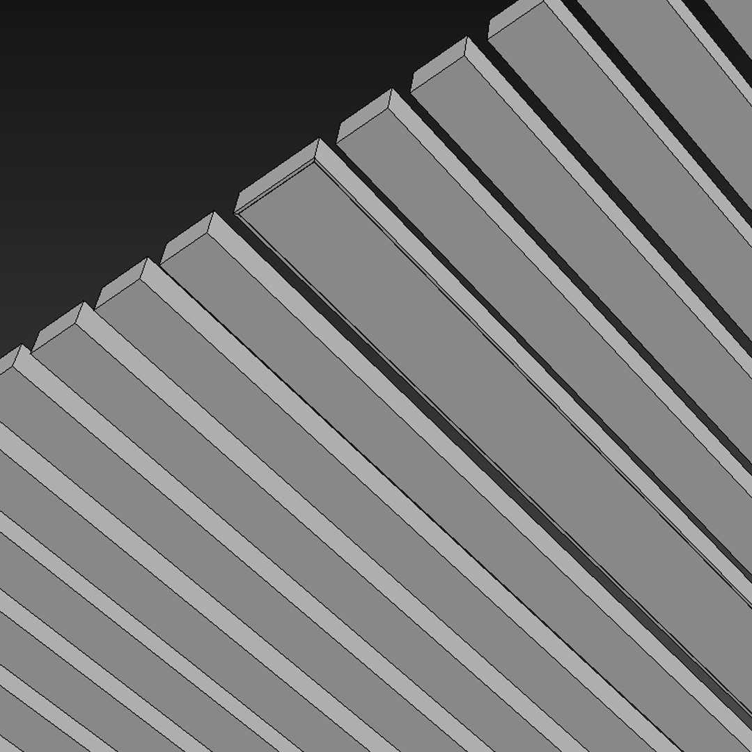 3D Wooden Ceiling - TurboSquid 1371433