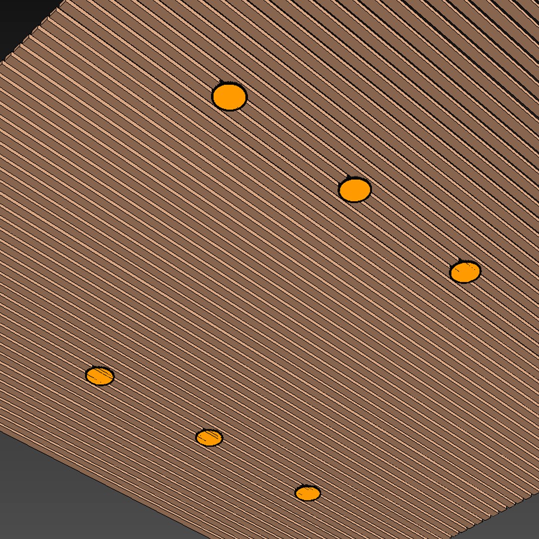 3D Wooden Ceiling - TurboSquid 1371433