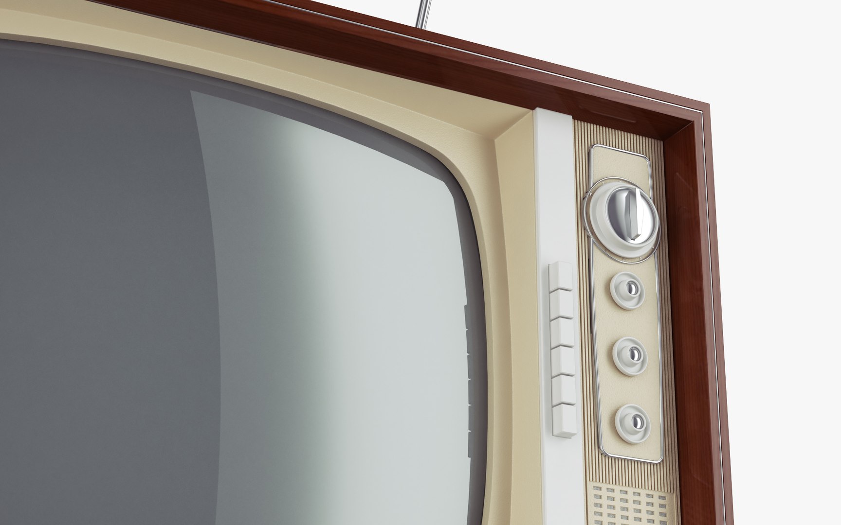 3D Retro CRT TV Fleetwood - TurboSquid 2006559