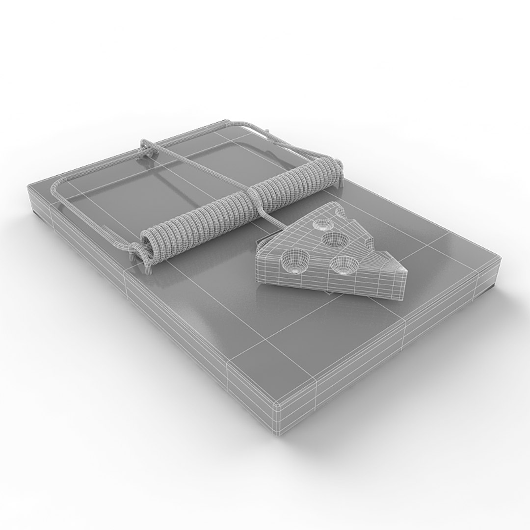 3d Model Mouse Trap