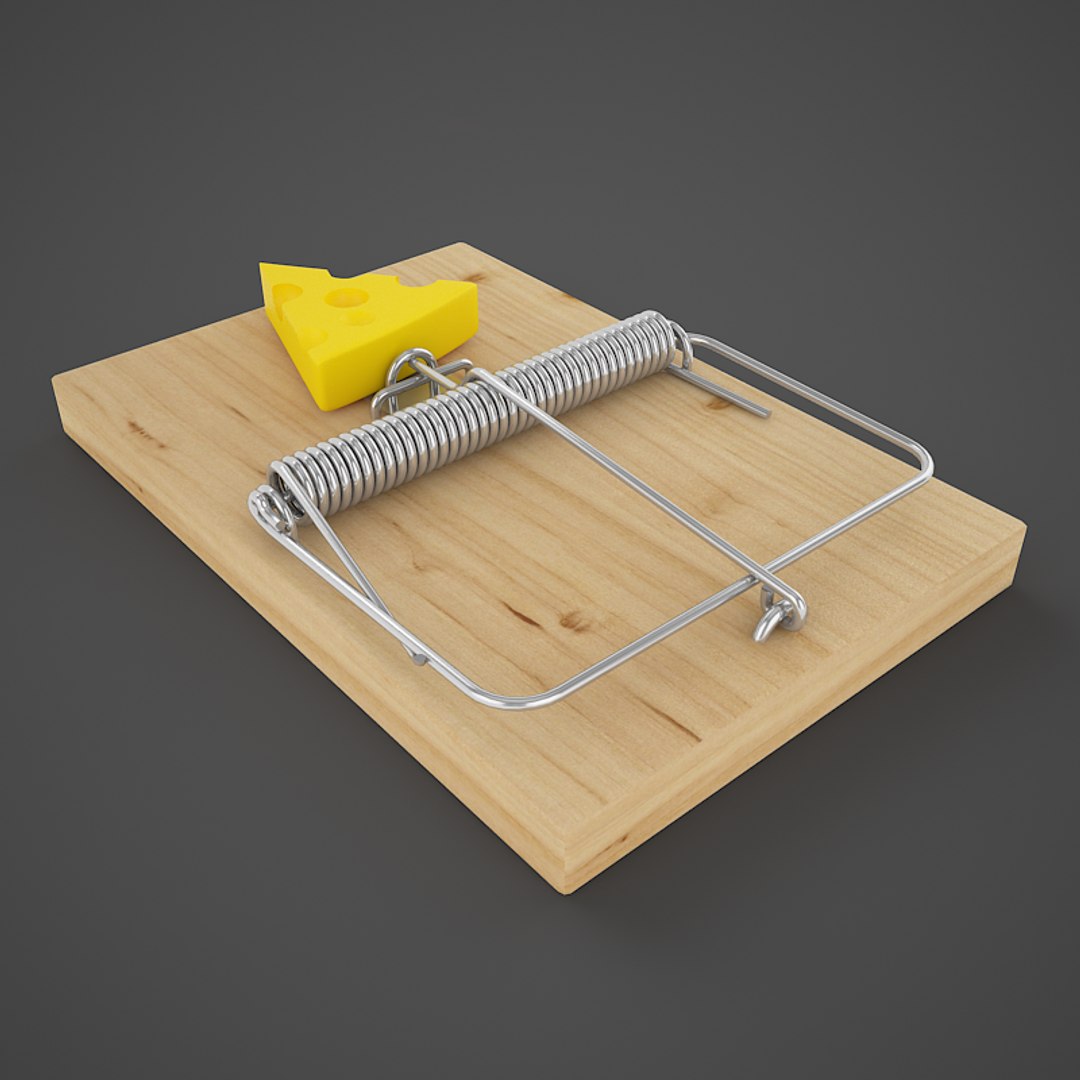 3d Model Mouse Trap
