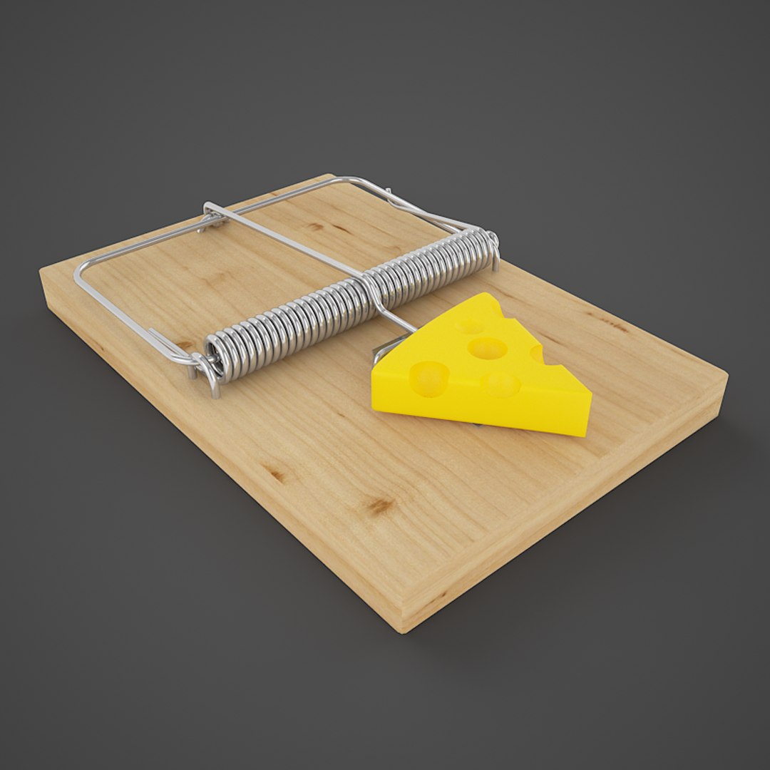 3d Model Mouse Trap