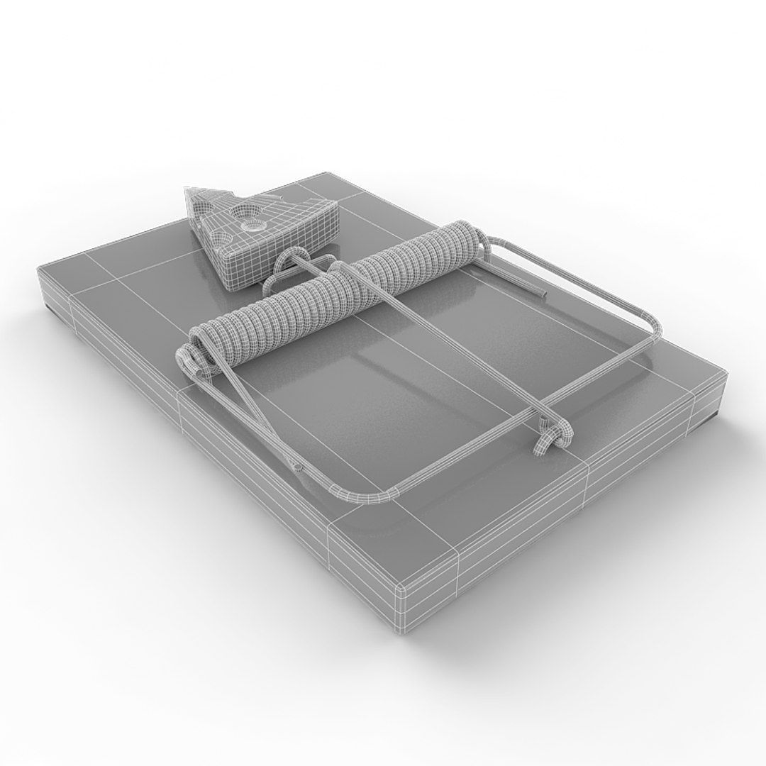 3d Model Mouse Trap