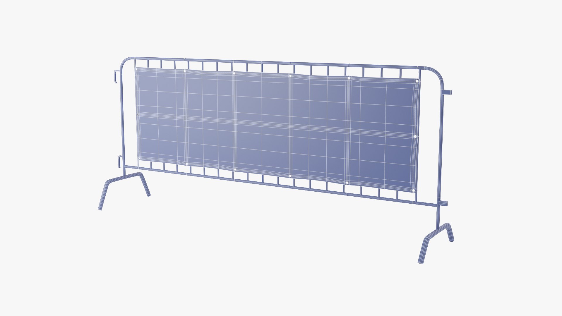 Crowd Control Stand Model - TurboSquid 1851510