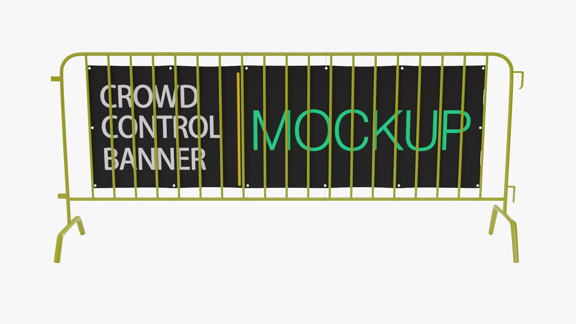 Crowd Control Stand Model - TurboSquid 1851510