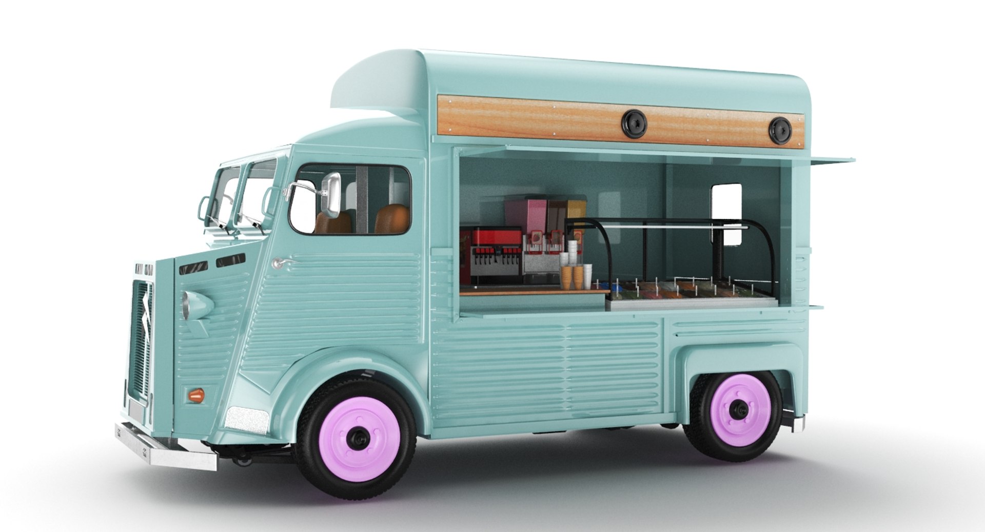 3D candy trucks - TurboSquid 1426972