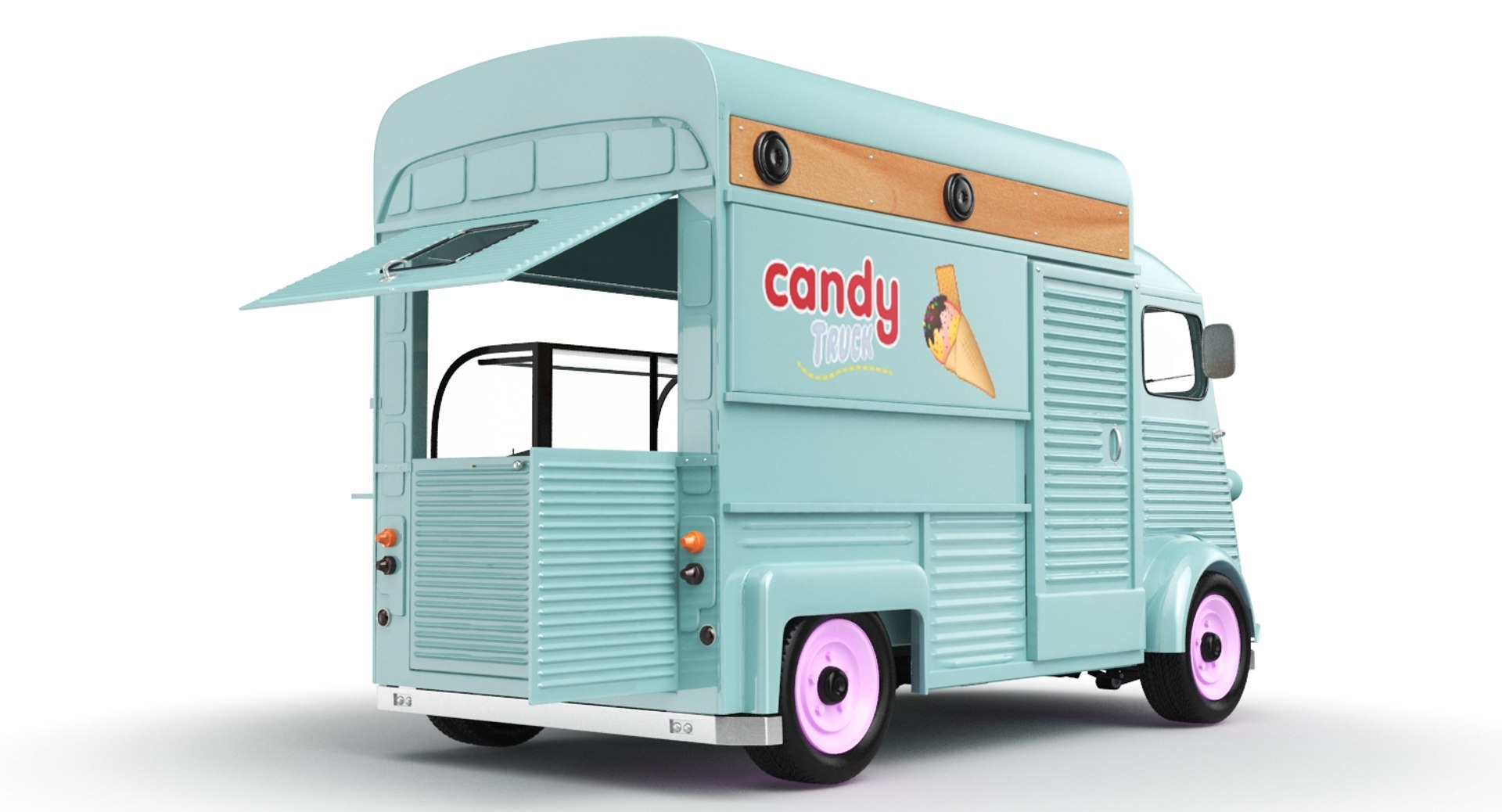 3D candy trucks - TurboSquid 1426972