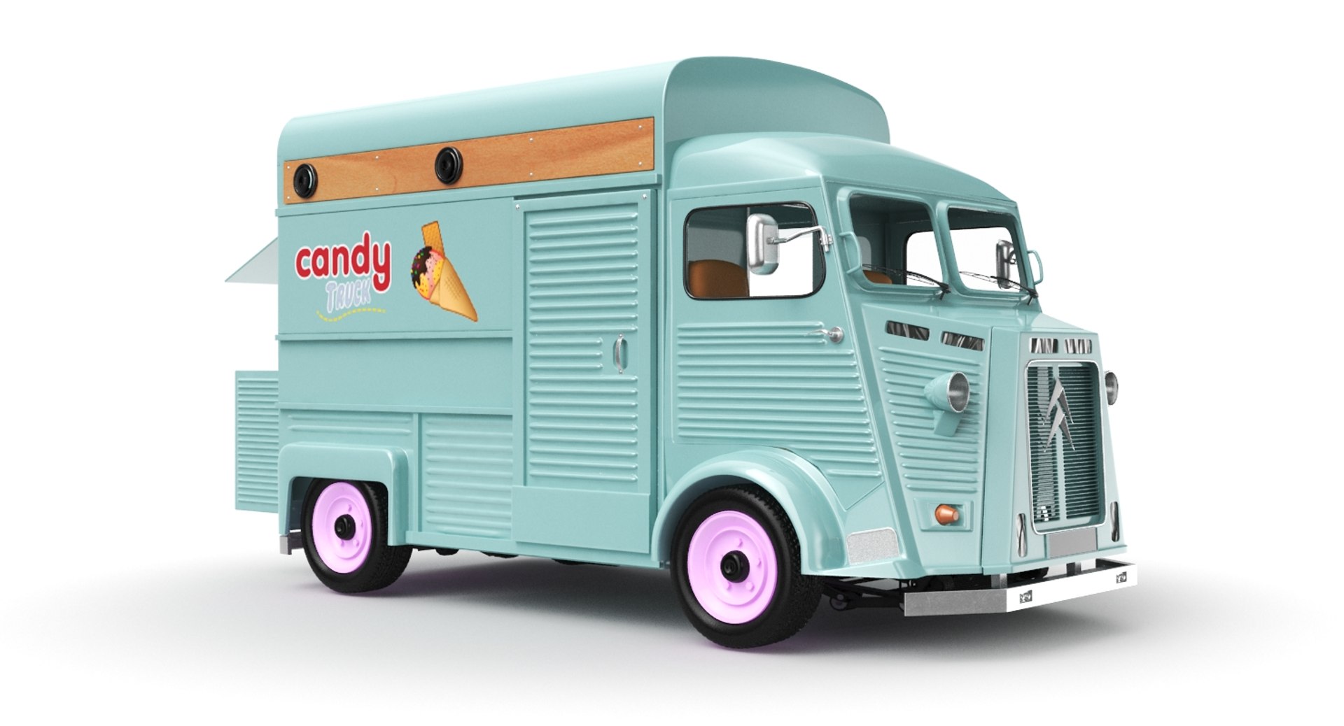 3D candy trucks - TurboSquid 1426972