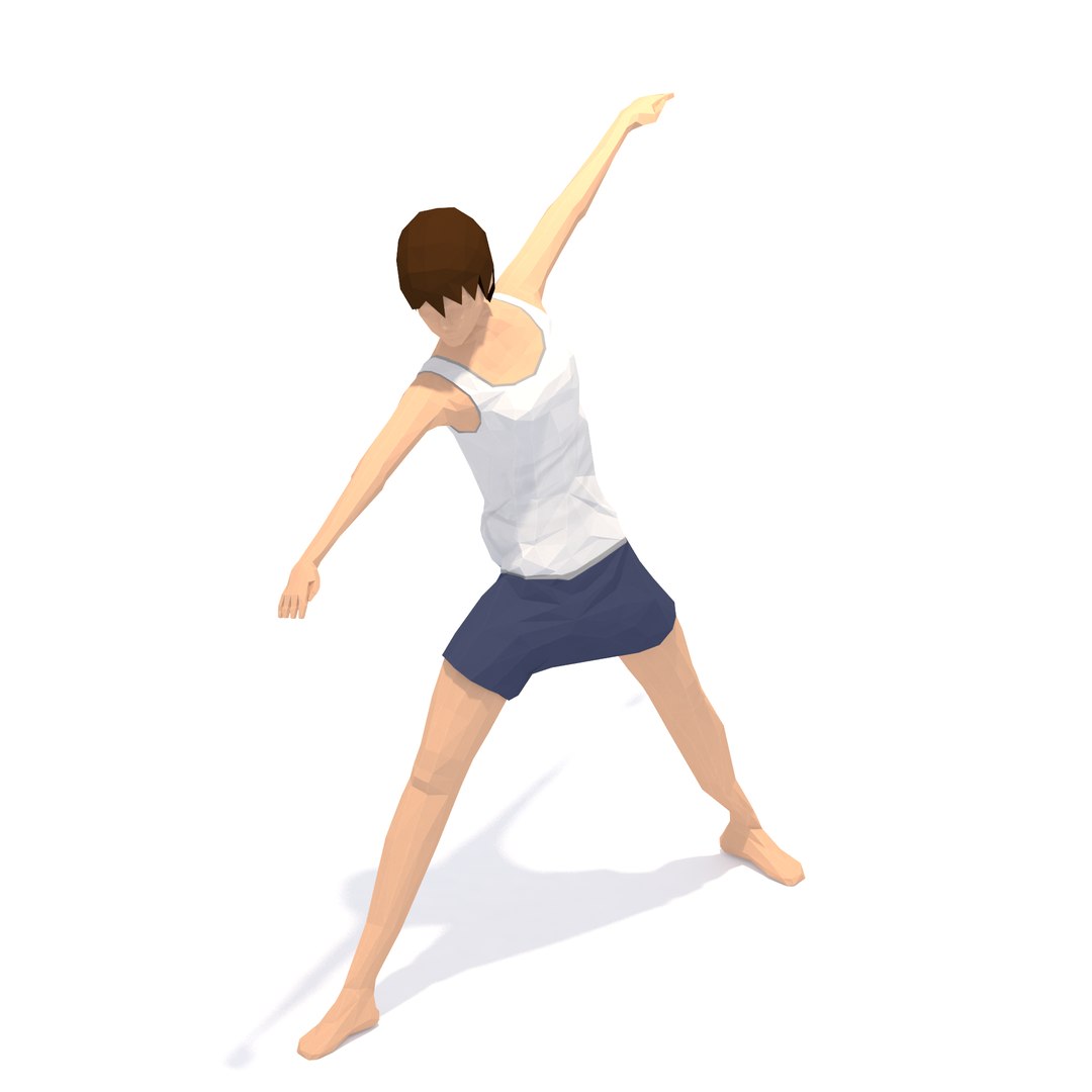 3D Animations Exercise Yoga Woman - TurboSquid 1707802