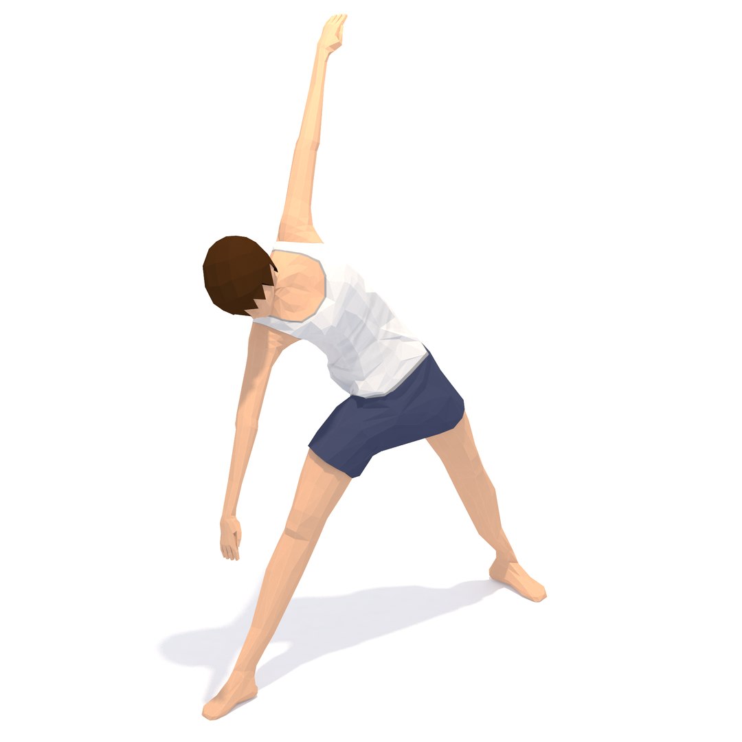 3D animations exercise yoga woman - TurboSquid 1707802