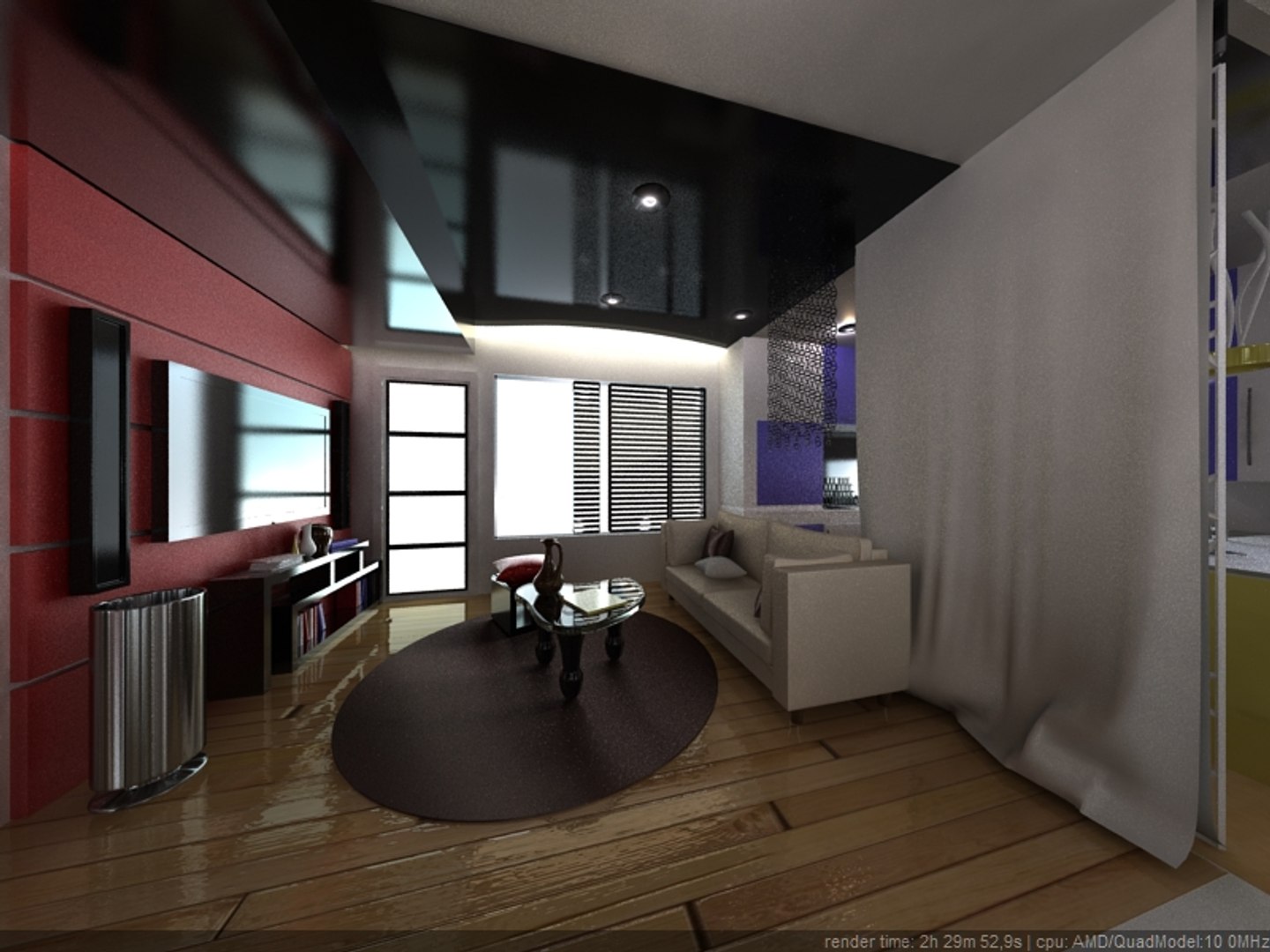 Modern Interior 3d Model