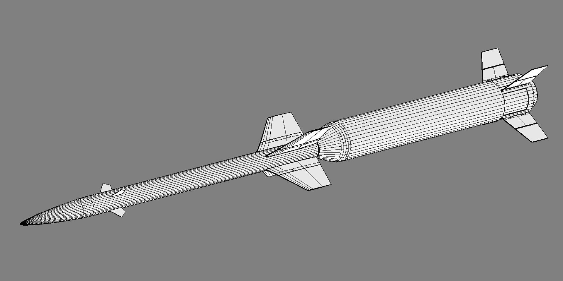 3d 9m311 Missile Model